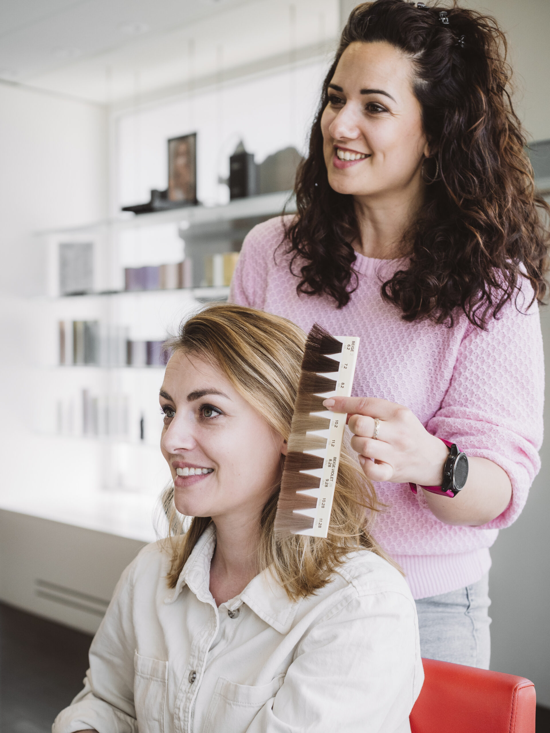 Luxus Mond Haare Fãrben Ebenbild